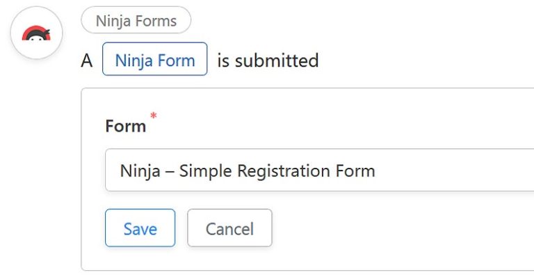 Create a WordPress registration form with Ninja Forms