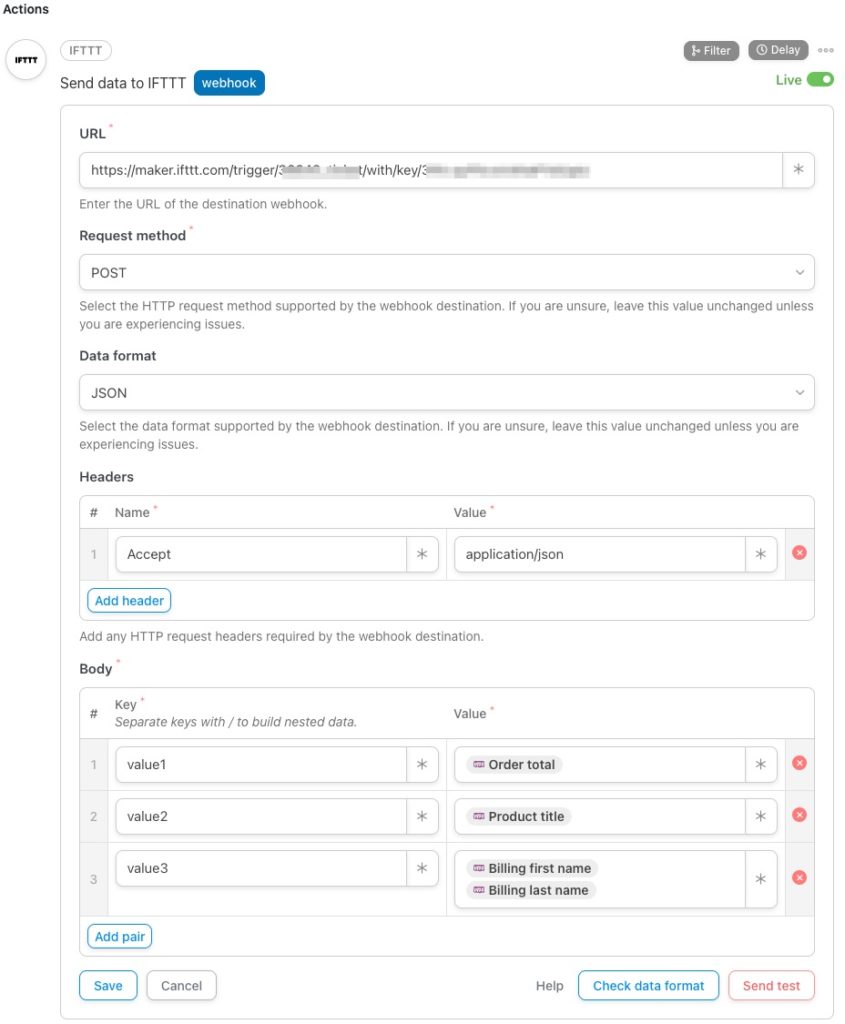 Connect WordPress to IFTTT