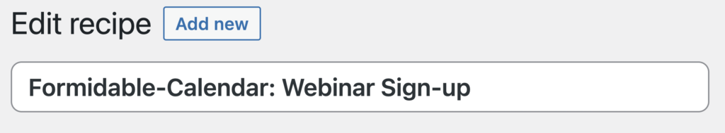 How to Connect Formidable Forms to Google Calendar