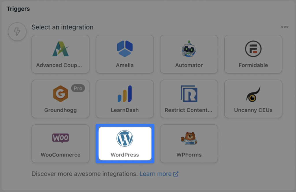 Turn Automator Into a WordPress Points & Credit System