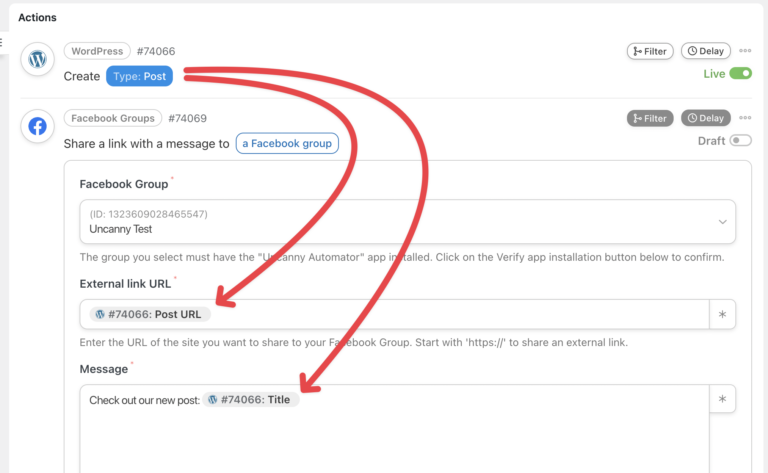 Introducing Action Tokens for more flexible and powerful WP automations