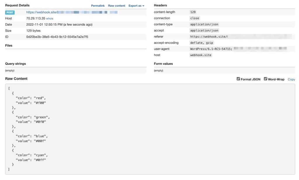 Sending a JSON Array with Outgoing Webhooks - Uncanny Automator