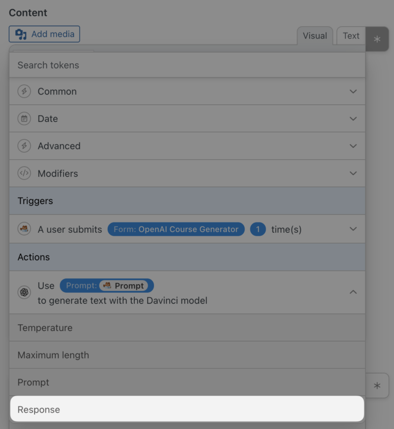 Using OpenAI and ChatGPT Models with LearnDash