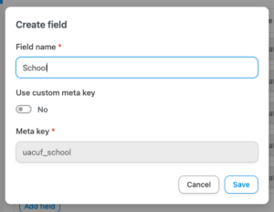 WordPress Custom User Fields for Uncanny Automator