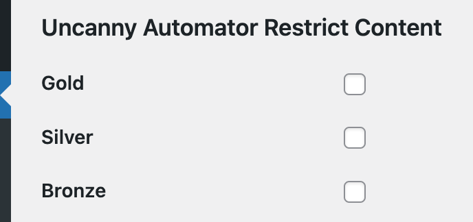 Uncanny Automator Restrict Content Addon for WordPress