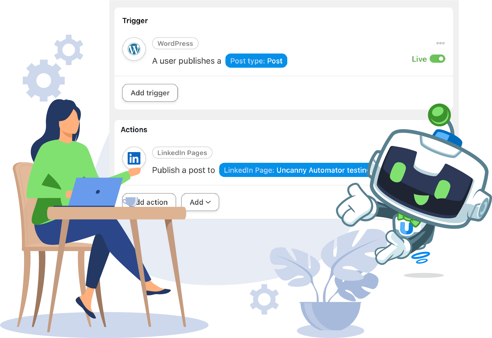 Automate Blogging - Uncanny Automator