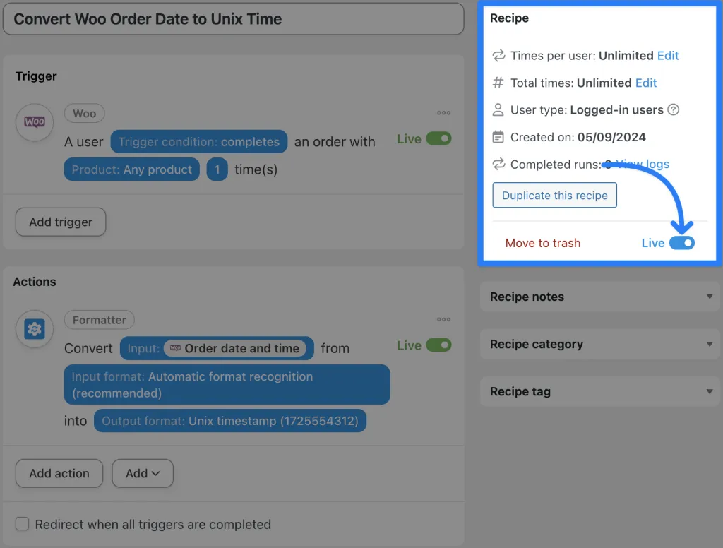 Change WordPress Date and Time Formats then Customize It All with Automator