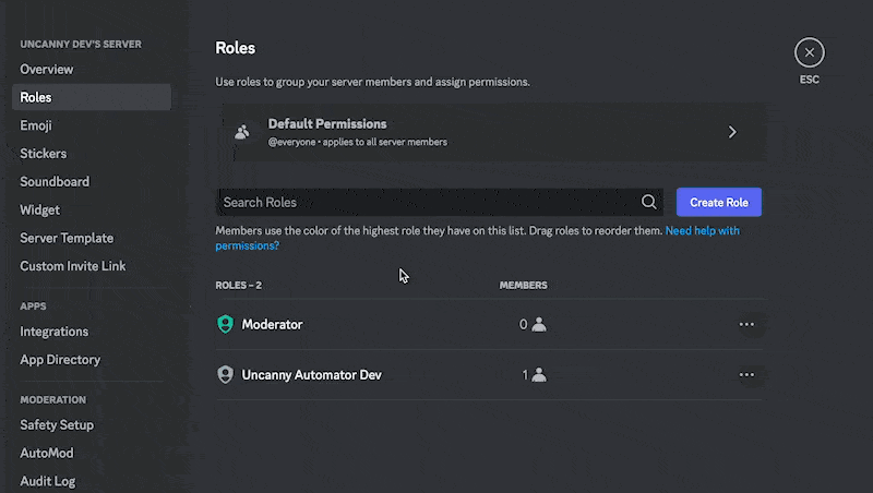 Troubleshooting Discord permission issues - Uncanny Automator